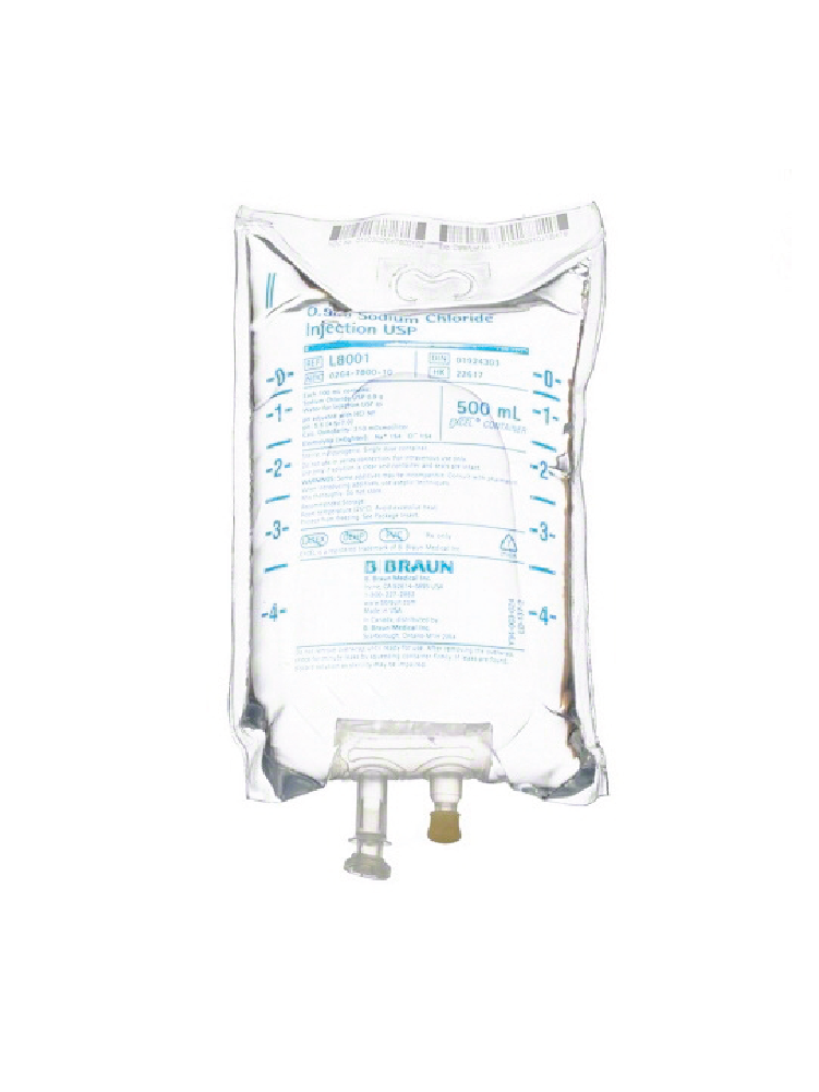 0.9% IV Injection Solution Sodium Chloride (500 mL) – Mighty Well