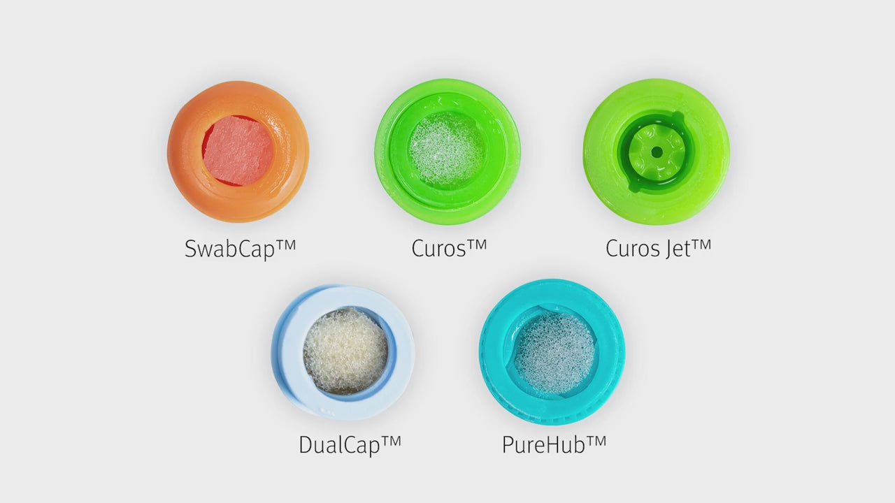 SwabCap™ Disinfecting Cap for Needlefree Connectors – Mighty Well